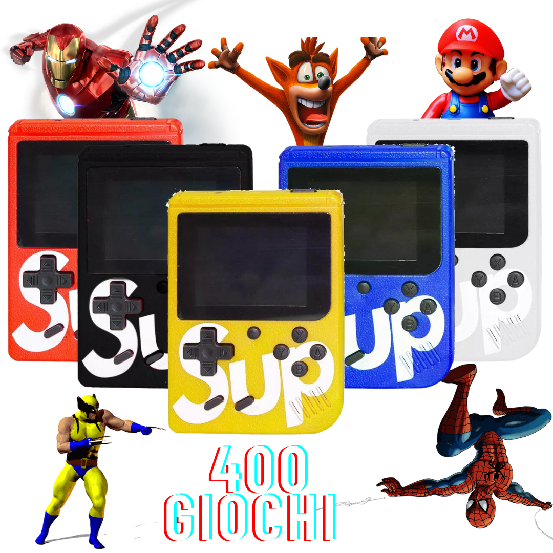 Retro Game Box 400 in 1 Games With Free Remote (Premium Quality) by ...