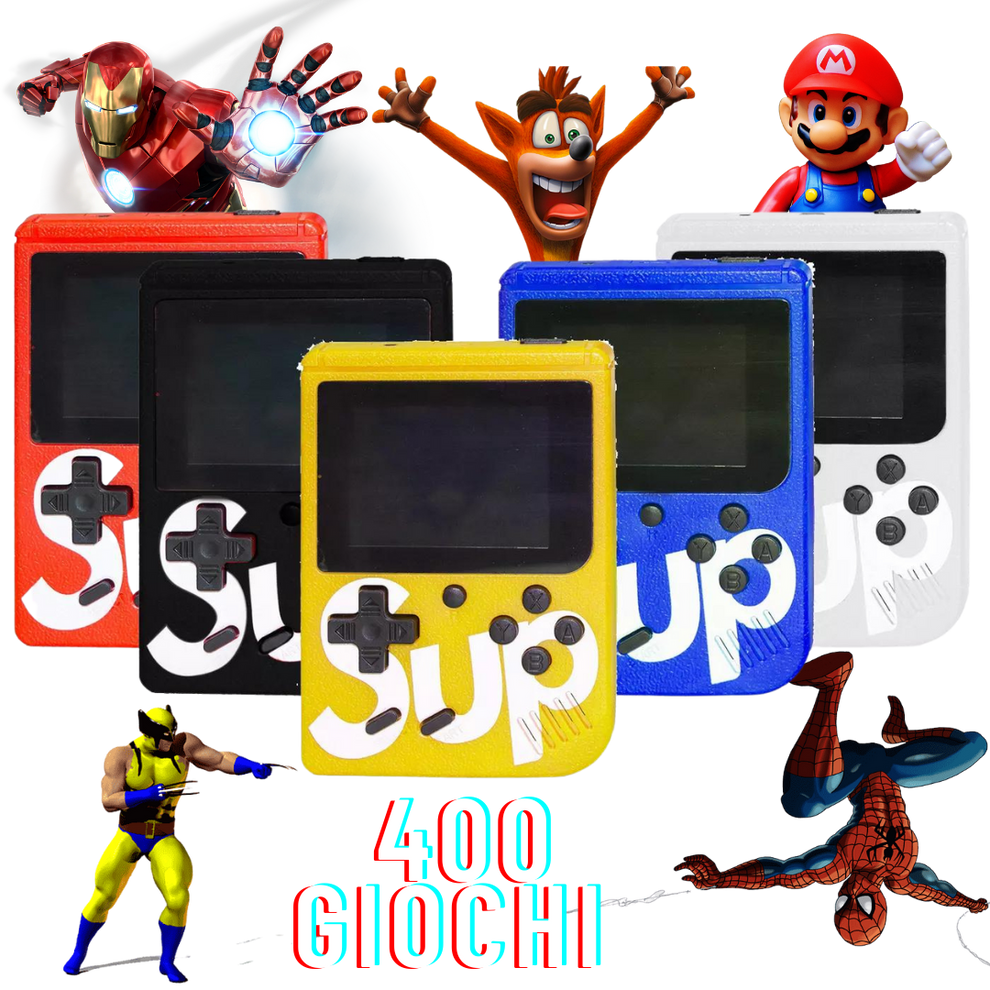 Retro Game Box 400 in 1 Games With Free Remote (Premium Quality) by ...