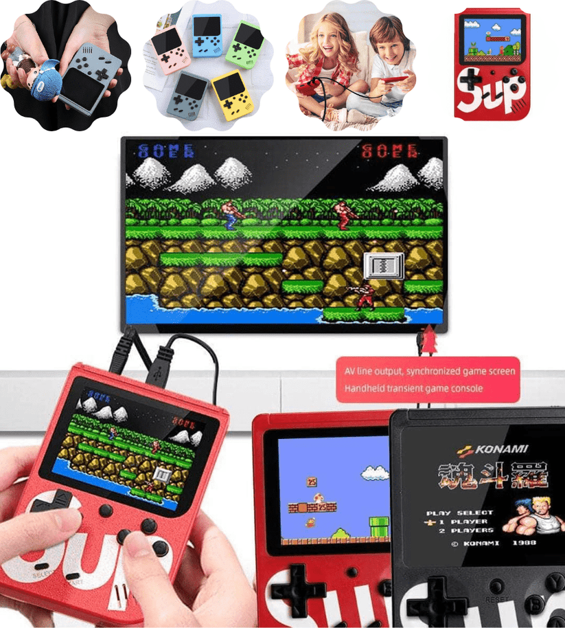 Retro Game Box 400 in 1 Games With Free Remote (Premium Quality) by ...